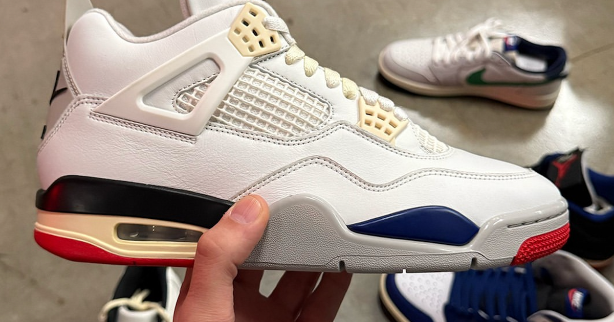 A 'White' "Rare Air" Jordan 4 Sample Has Surfaced | House of Heat°