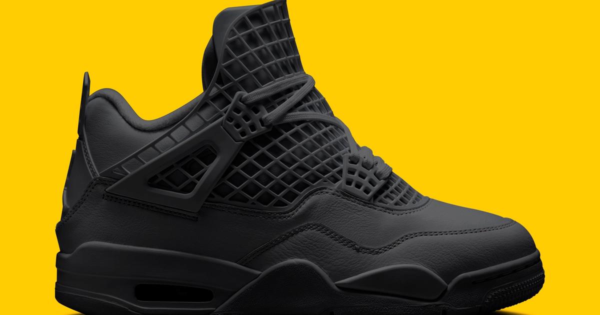The Air Jordan 4 "NET" to Arrive in Alternate Black Colorway in 2025 ...
