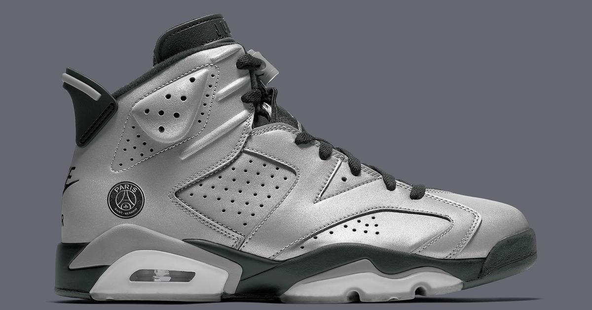 PSG x Air Jordan 6 "Metallic Silver" Expected Spring 2026 | House of Heat°