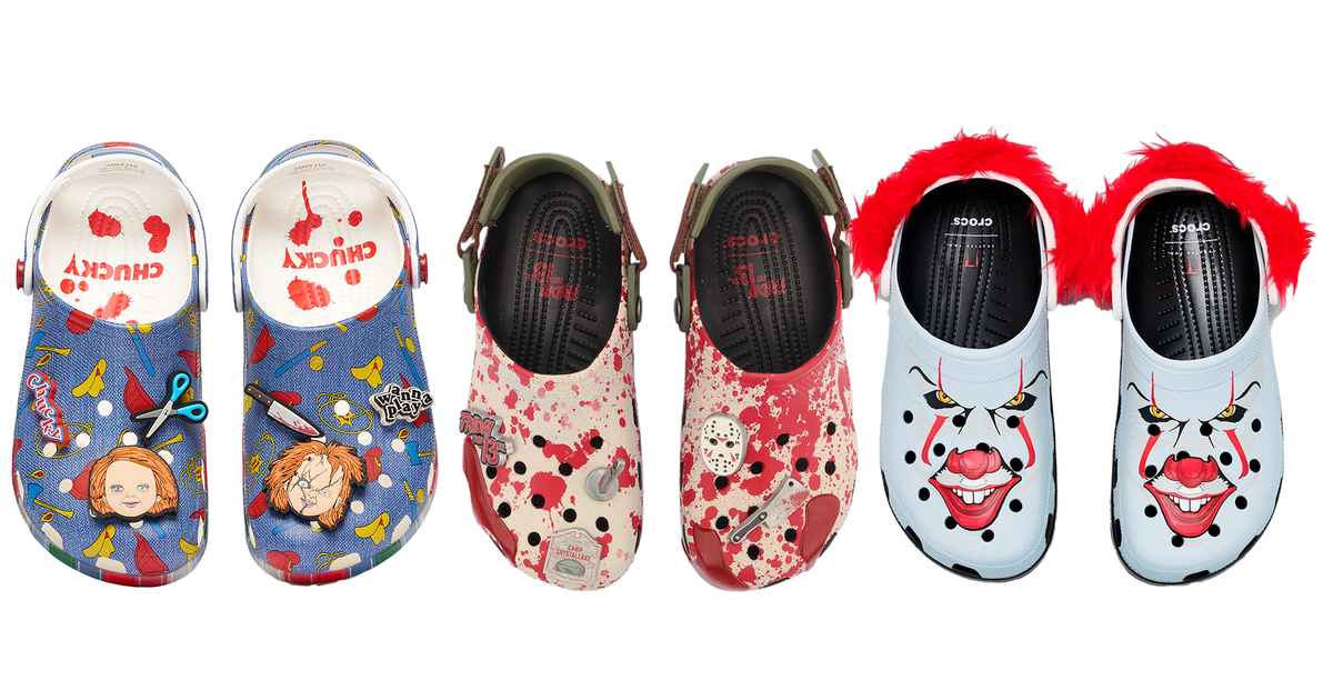 Crocs Brings Pennywise, Chucky & Jason to Life in Halloween Pack ...