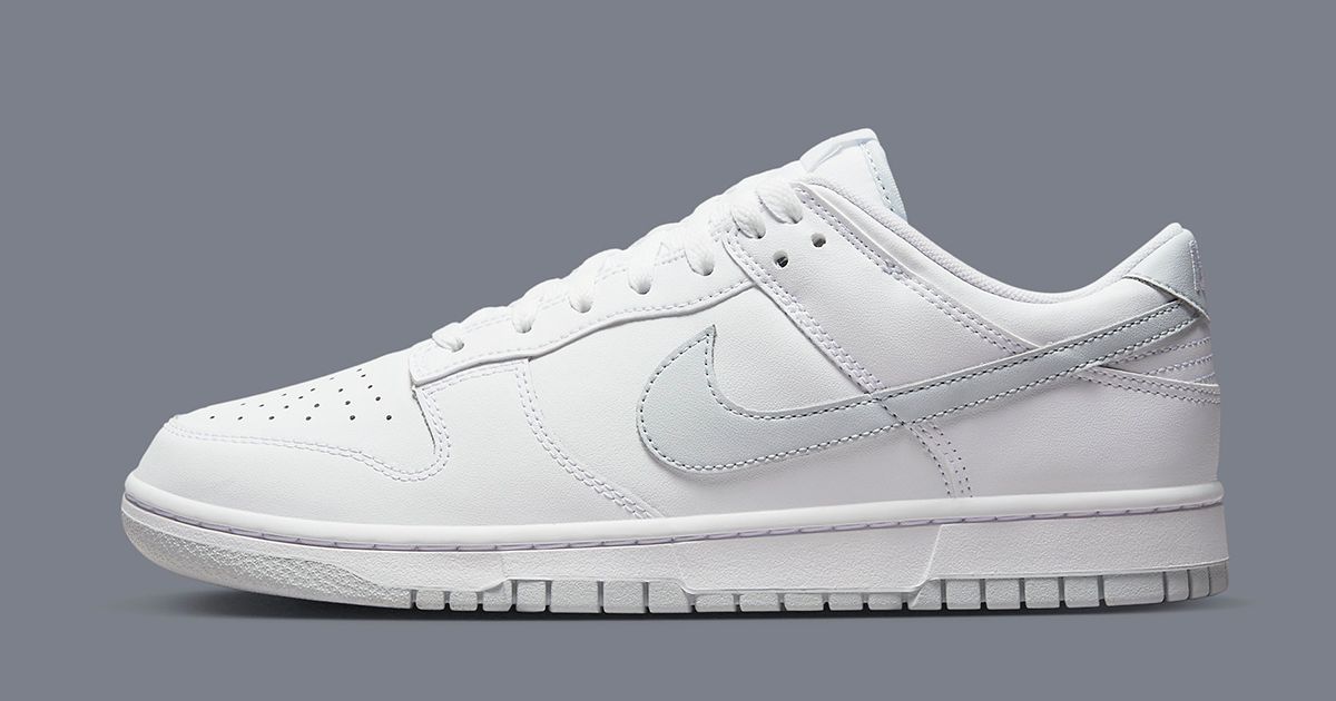 The Nike Dunk Low "White/Pure Platinum" Releases April 25 | House of Heat°