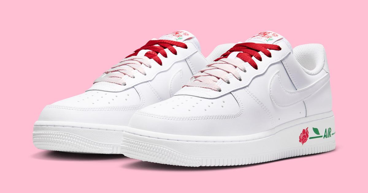 The Nike Air Force 1 Low “Roses” Blooms Again on April 18 | House of Heat°