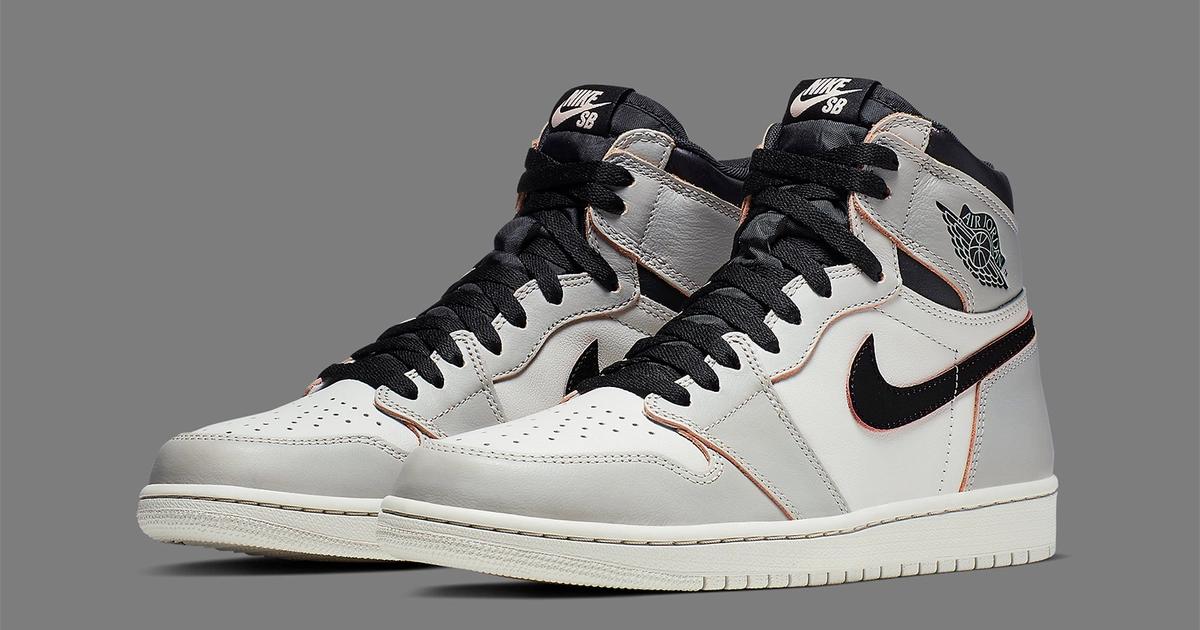 Official Looks at the “Light Bone” Nike SB x Air Jordan 1 High | House ...