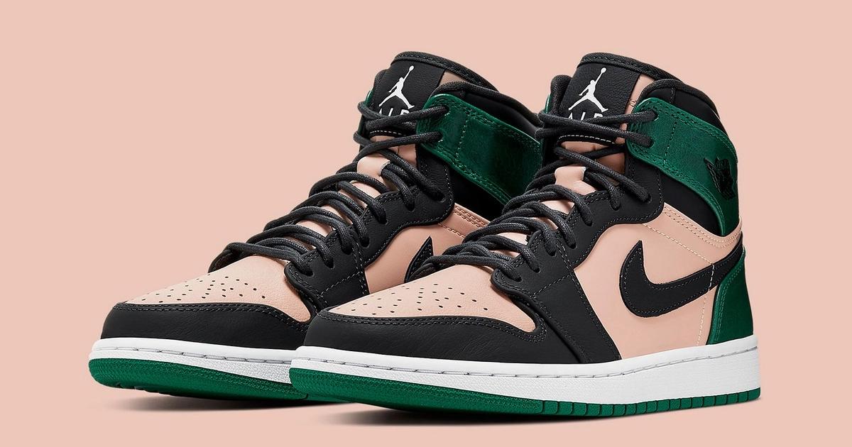 Available Now // The Air Jordan 1 High Looks Mean in Pink and Green ...