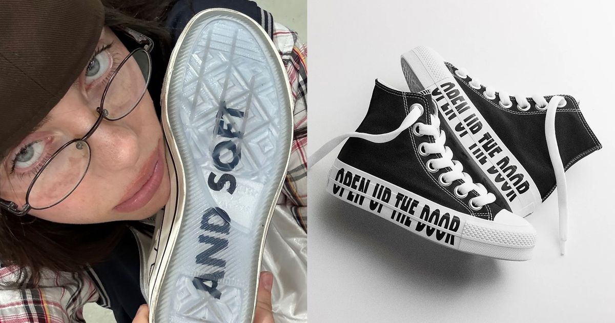 The Billie Eilish x Converse Chuck Taylor By You Collaboration Goes ...