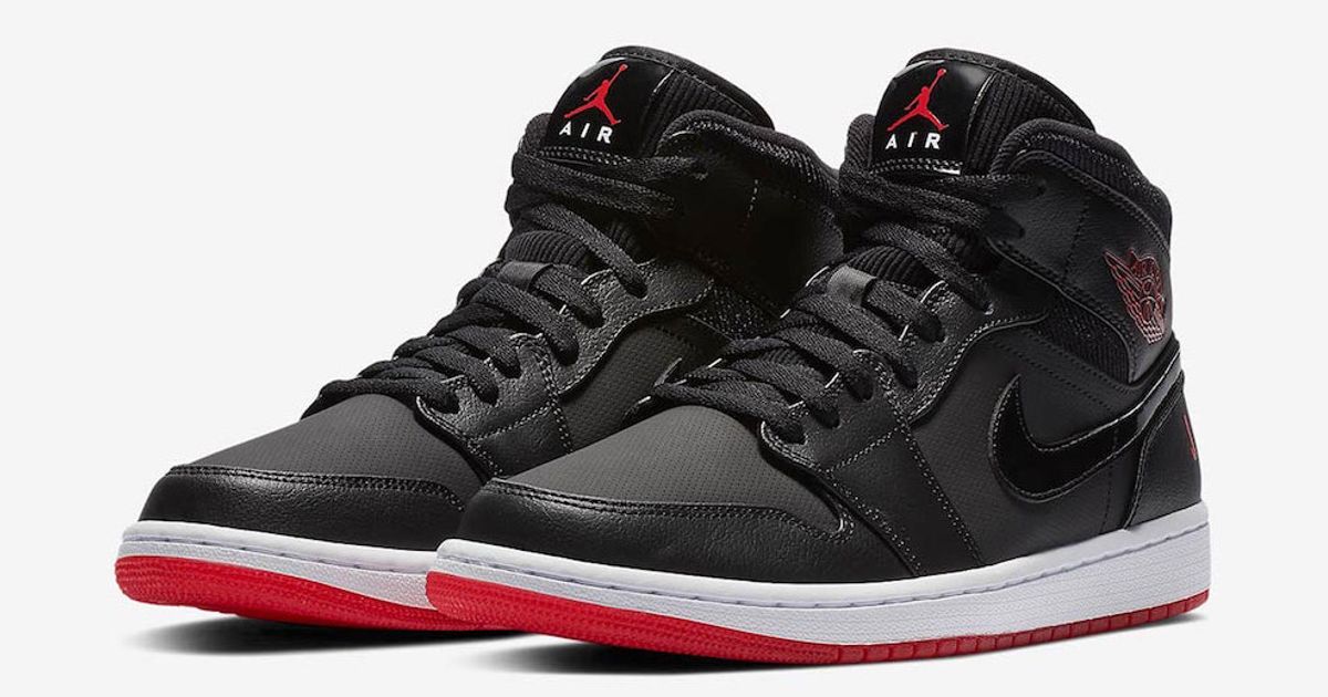 Available Now // Air Jordan 1 Mid “Bred” | House of Heat°