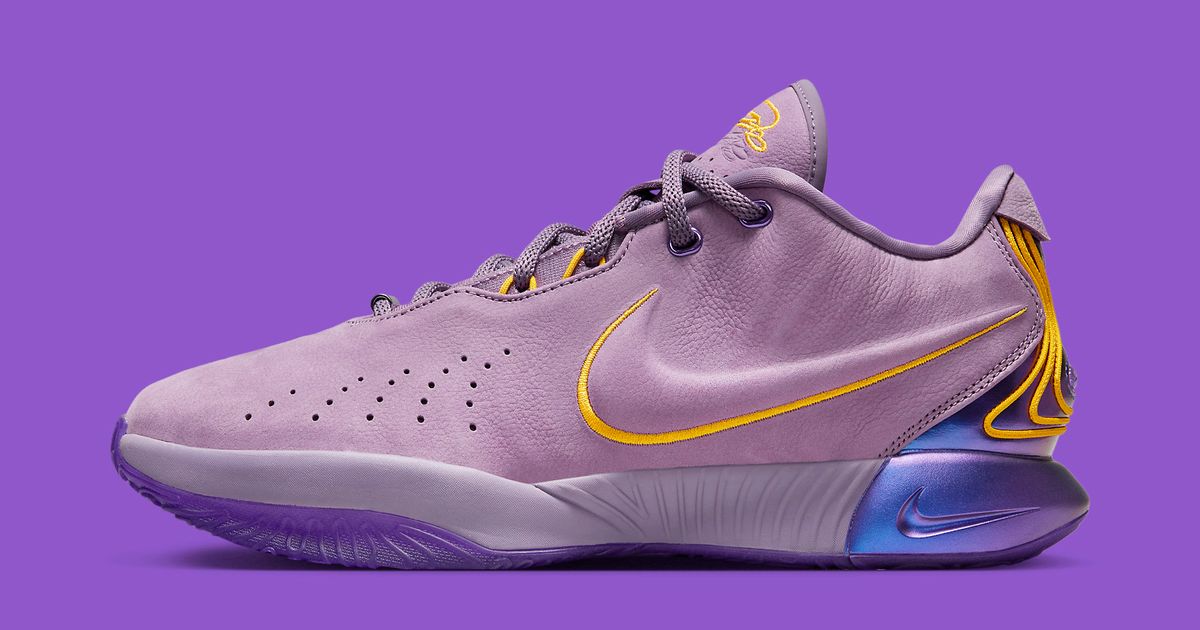 The Nike LeBron 21 "Violet Dust" Drops October 14 | House of Heat°