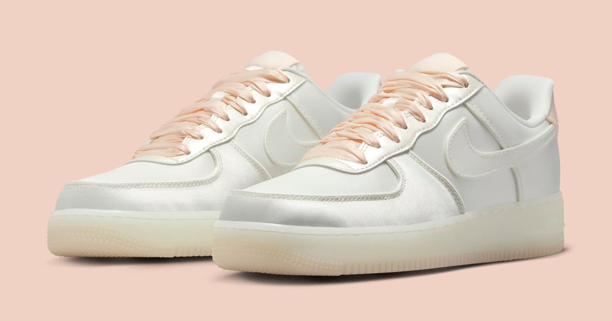 The Nike Air Force 1 Appears in Soft Sail Denim and A Velvet Toe Box ...