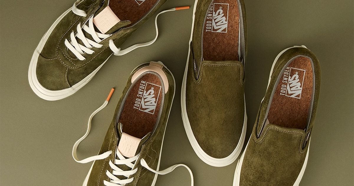 The Todd Snyder x Vans "Dirty Martini" Collection Releases April 20 ...