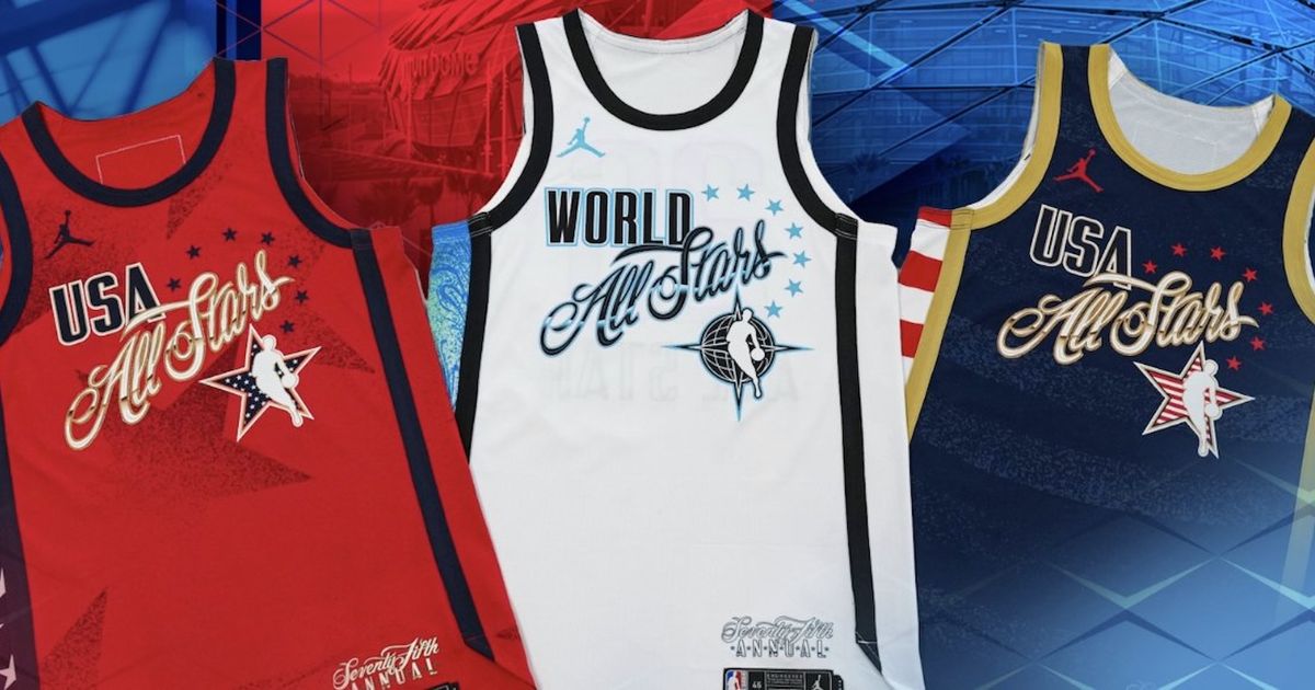 Jordan Brand Presents 2026 NBA All-Stars Jersey Collection: U.S. vs ...