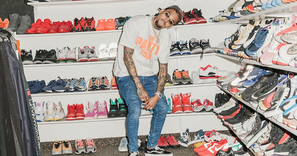 Check out Breezy’s insane sneaker collection | House of Heat°