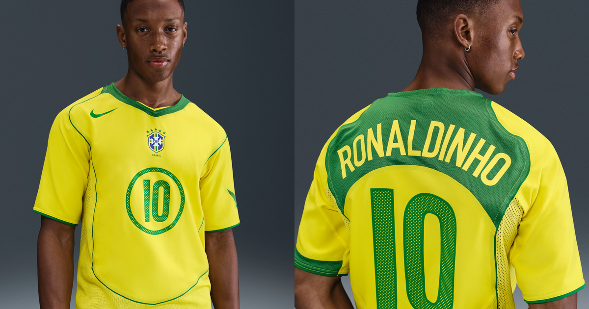 Nike Brings Back the Brazil 2004 Kit and Warm-Up Collection | House of ...