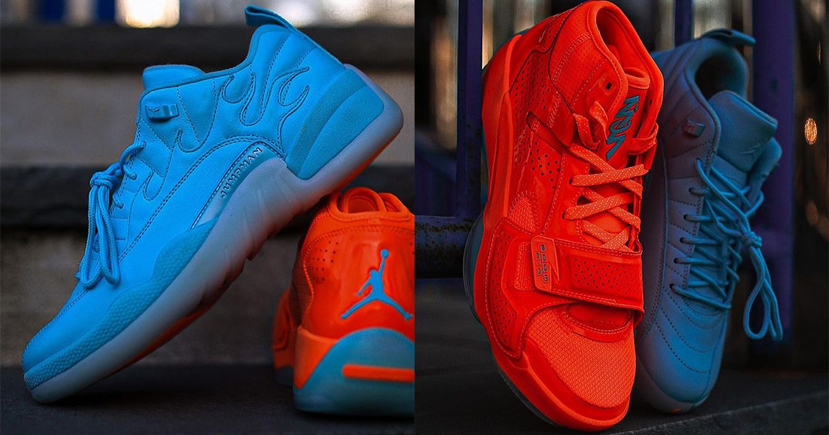 Detailed Looks // Zion Williamson x Air Jordan “Fire & Ice” Pack ...