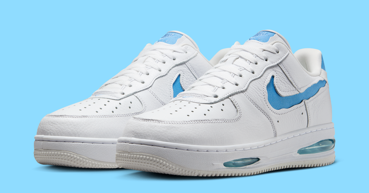Available Now // Nike Air Force 1 EVO 'UNC" | House of Heat°