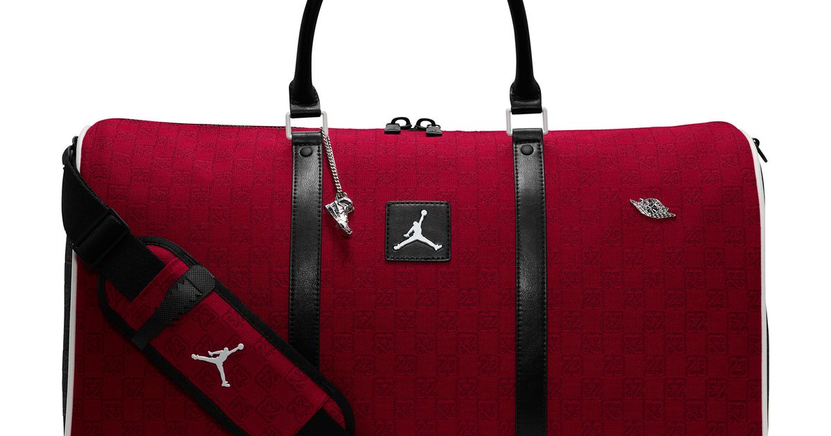 Jordan Brand's Monogram Bag Collection Channels High Fashion | House of ...