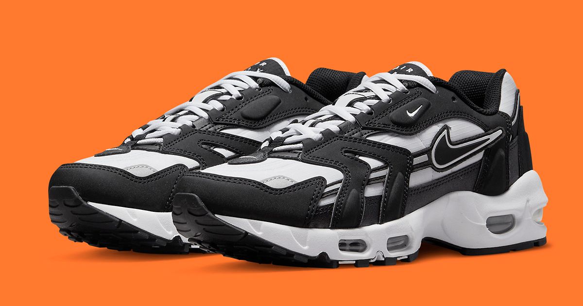 The Nike Air Max 96 II Appears in a Bold White and Black Arrangement ...