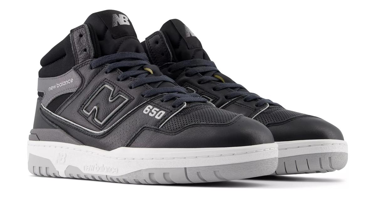 The Next New Balance 650 Arrives in a Monochrome Make | House of Heat°