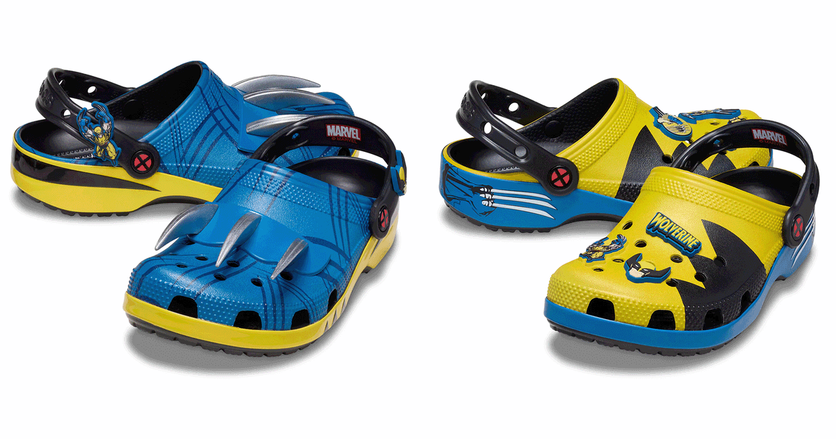 Marvel's Wolverine Claws His Way into a Crocs Classic Clog Collab ...