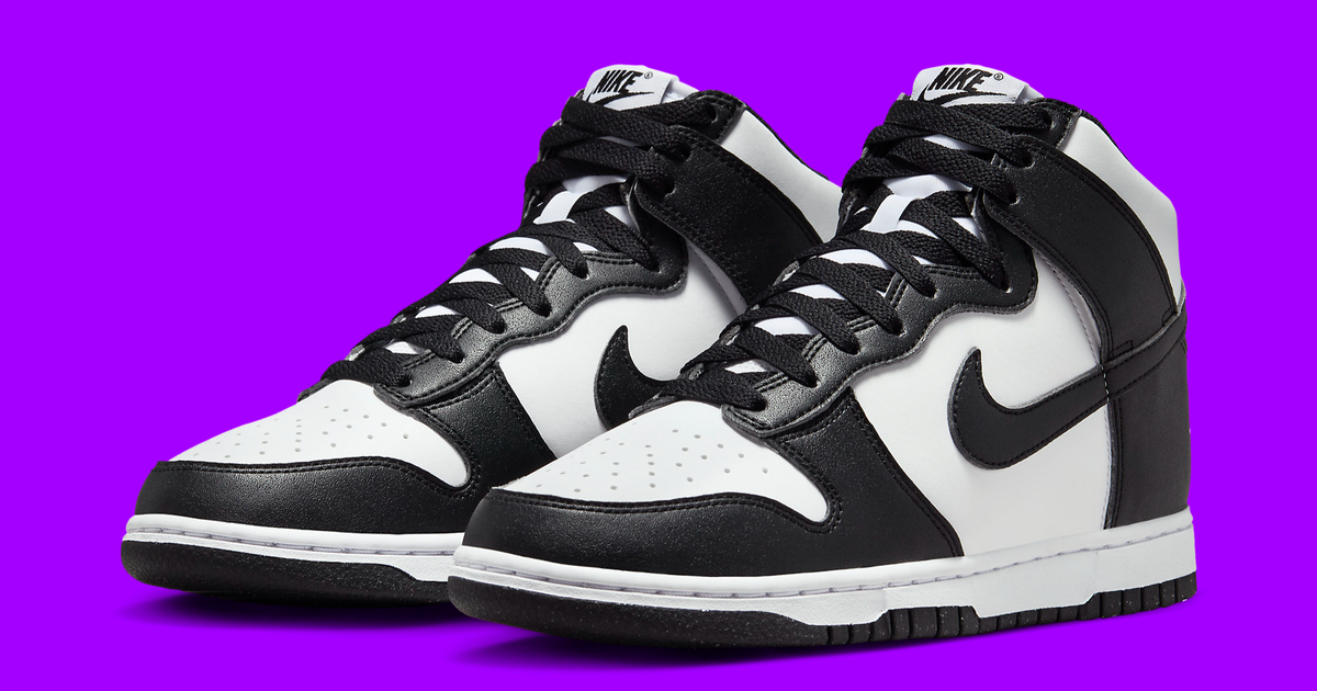 The Next Nature Nike Dunk High Appears In The Classic "Panda" Colorway ...