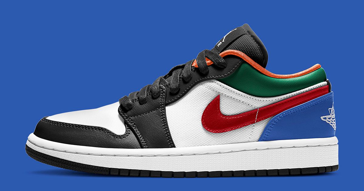 Available Now // Another Multi-Color Air Jordan 1 Low Appears | House ...