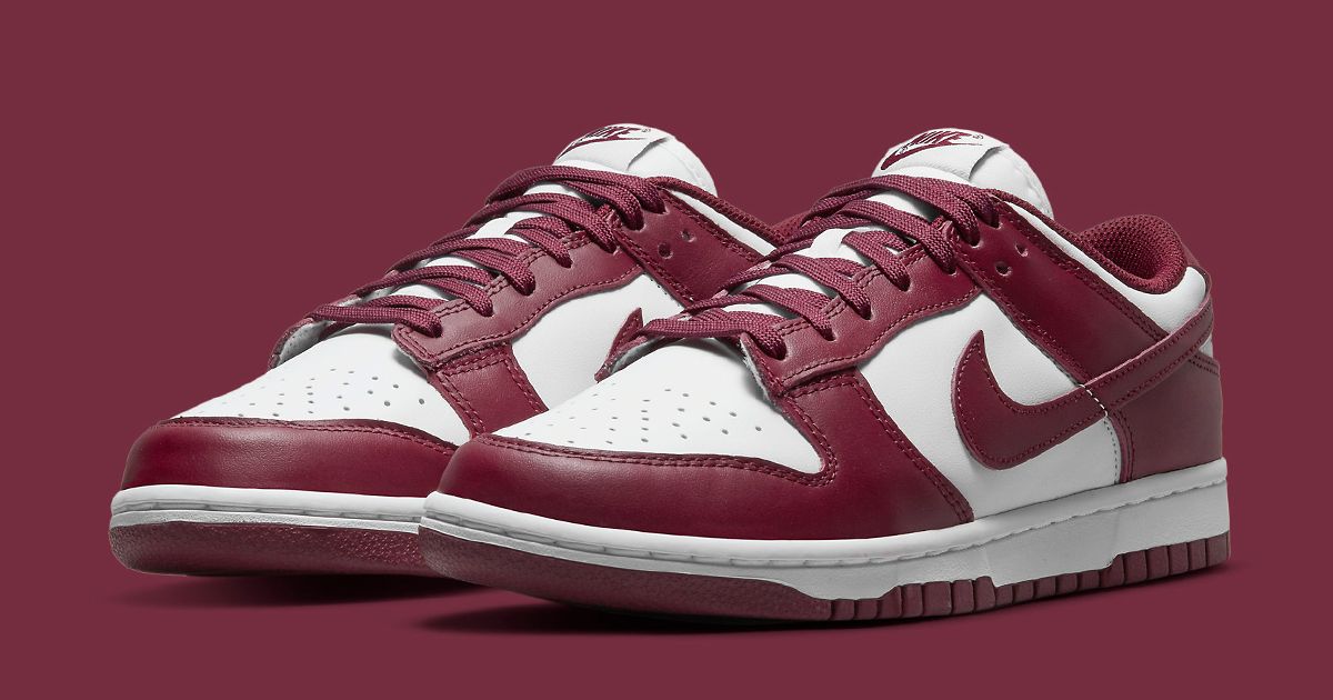 Official Images // Nike Dunk Low “Bordeaux” | House of Heat°