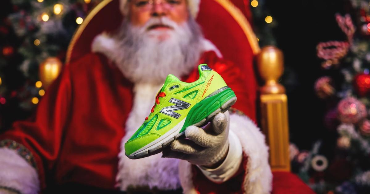 DTLR Celebrate Christmas With the New Balance 990v4 “Festive” | House ...