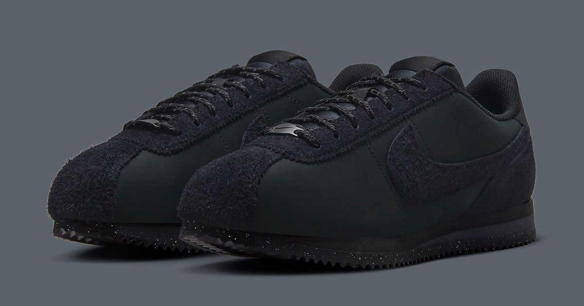 The Nike Cortez Appears in Black Nubuck and Suede | House of Heat°