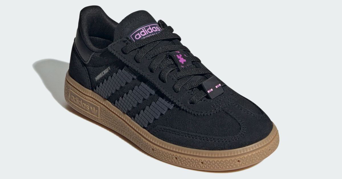 Minecraft's Enderman Takes Over the Adidas Handball Spezial | House of ...