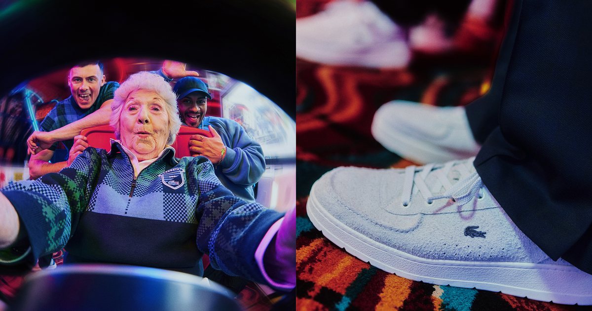 Grime Gran Stars in END. x Lacoste "Arcade" Collection Campaign | House ...