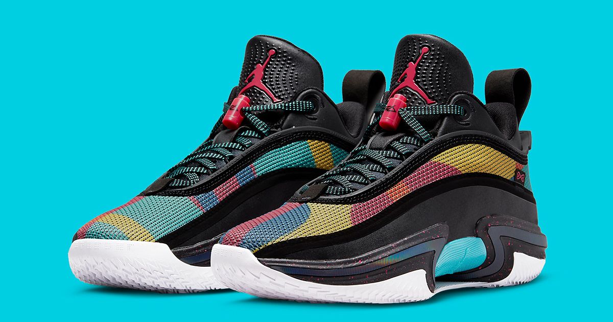 Air Jordan 36 “Multi-Color” is Inspired by Colorful Outdoor Courts ...