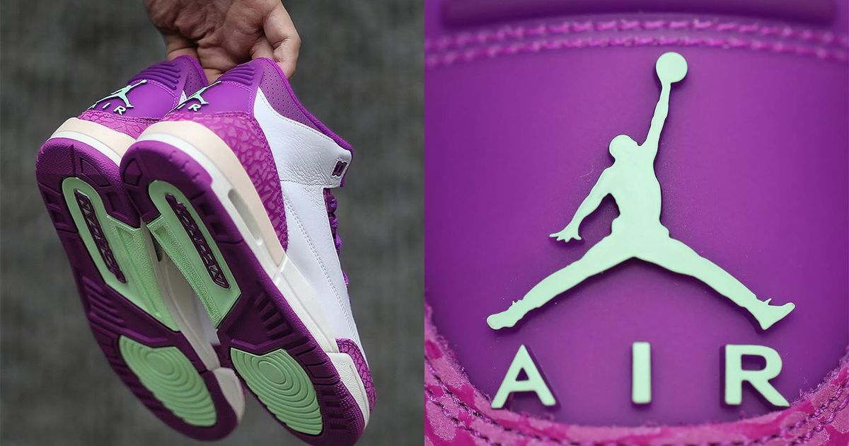 Air Jordan 3 "Vivid Purple" Brings a Kids-Exclusive Release for Jordan ...