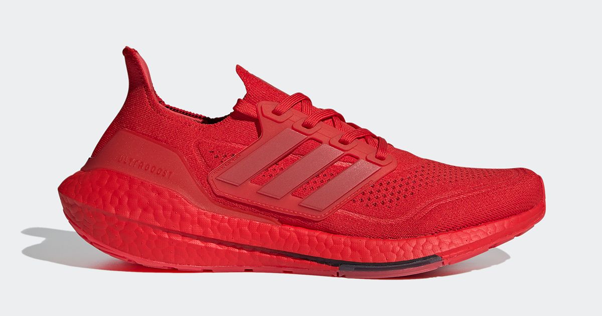adidas Ultra BOOST 21 “Vivid Red” Arrives March 1st | House of Heat°