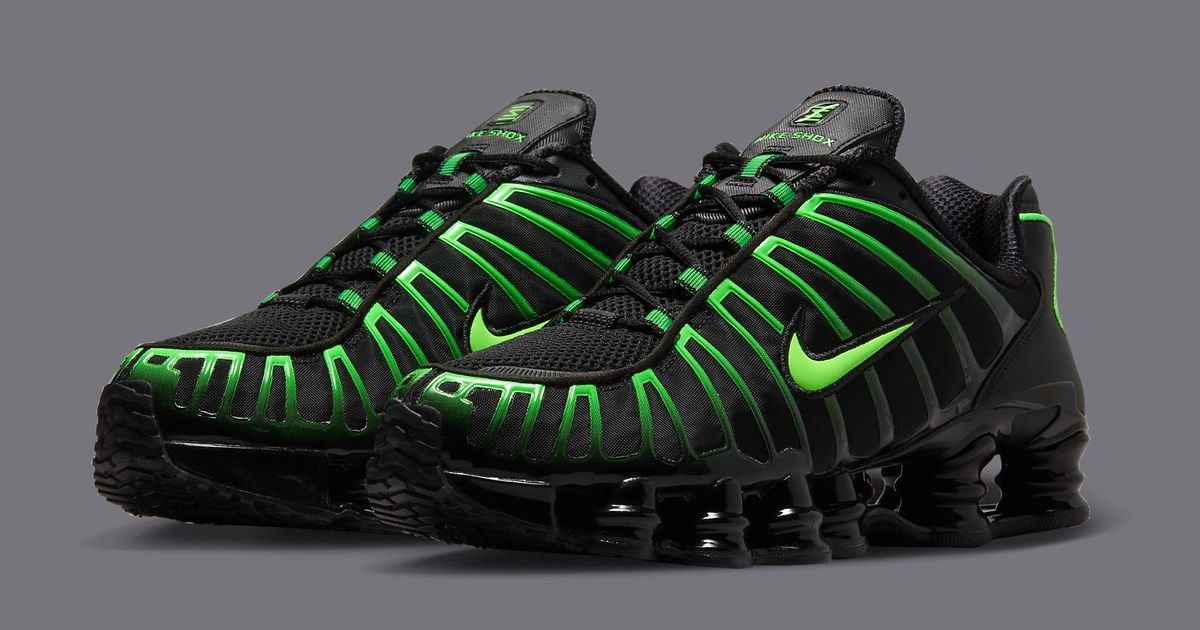 Where to Buy the Nike Shox TL "Black Neon" | House of Heat°