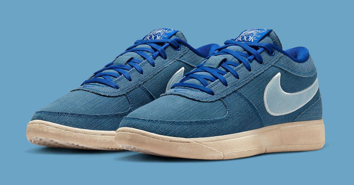 The Nike Book 1 “Blue Blood” Brings Booker’s Kentucky Roots to Retail ...