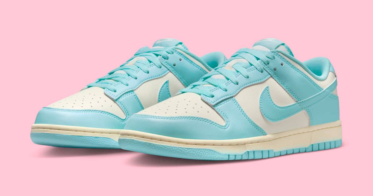 "Pale Ivory" and "Glacier Blue" Paint the Next Nike Dunk Low | House of ...
