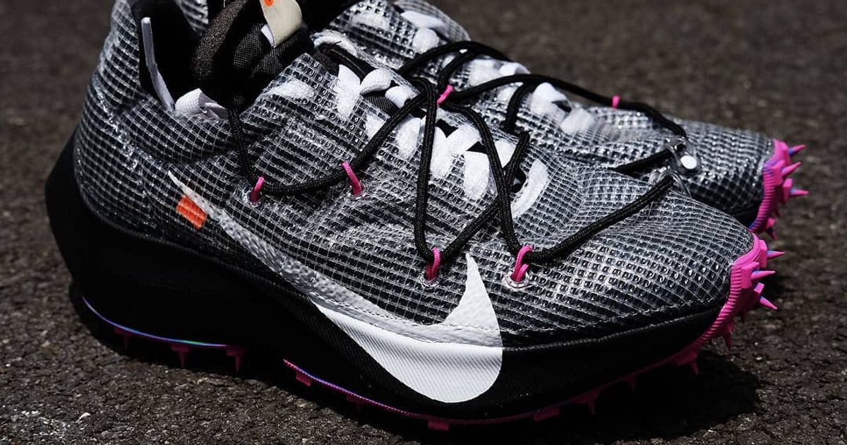 Detailed Looks at the Black/Pink OFF-WHITE x Nike Air Zoom Terra Kiger ...