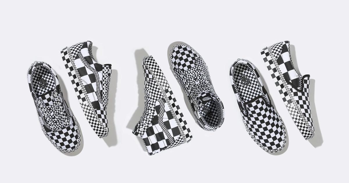 Available Now // “All Over Checkerboard” Arrives on Three Classic Vans ...