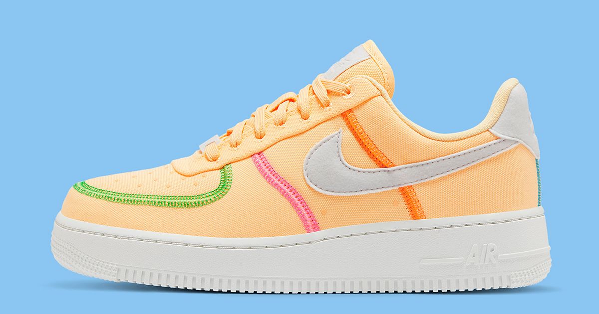 Available Now // Air Force 1 Low Comes Up in Two Colorful Canvas ...