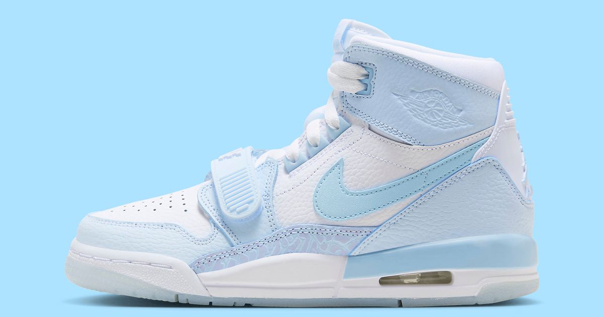 The Jordan Legacy 312 Appears in a Chilly Winter Colorway for Kids ...