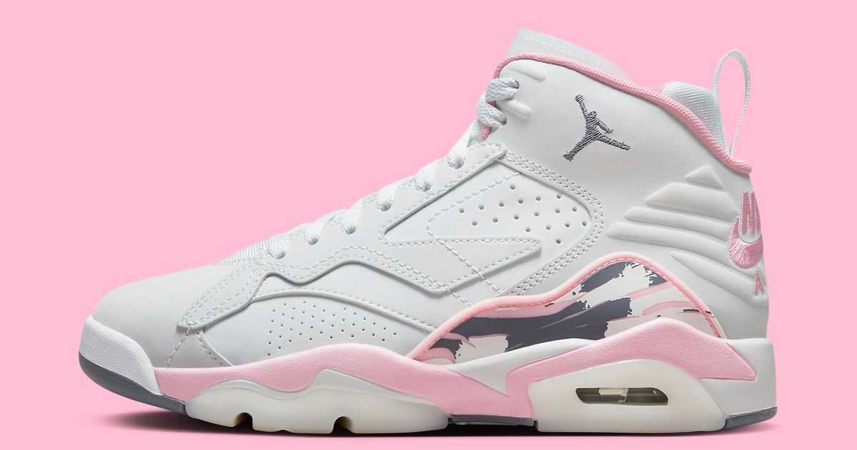 The Jordan MVP is Available Now in White and Pink | House of Heat°