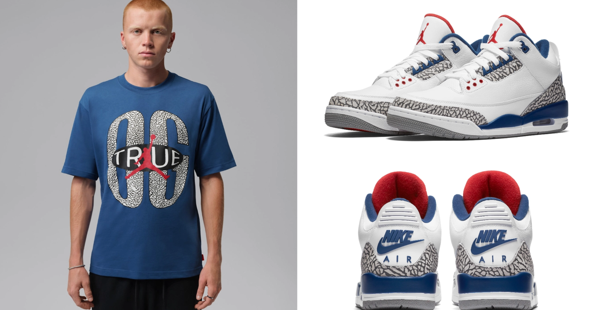 Air Jordan 3 OG “True Blue” Returns for the Whole Family July 18 ...