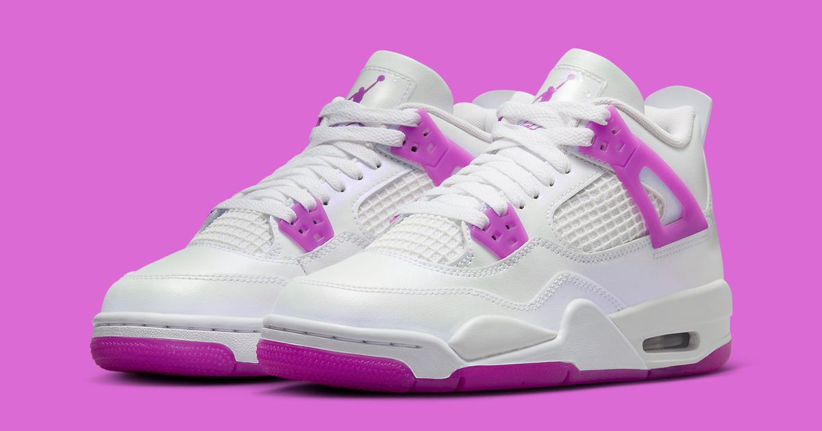 Available Now // Air Jordan 4 “Hyper Violet” | House of Heat°
