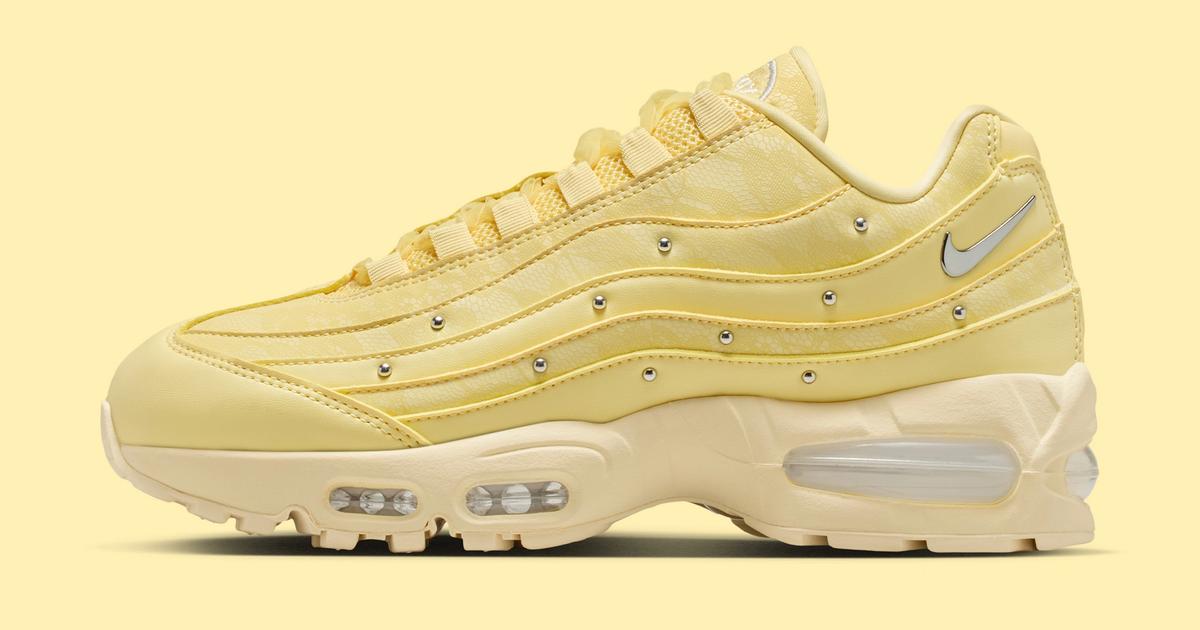 Silver Accents & Delicate Fabrics Come Together on the Nike Air Max 95 ...