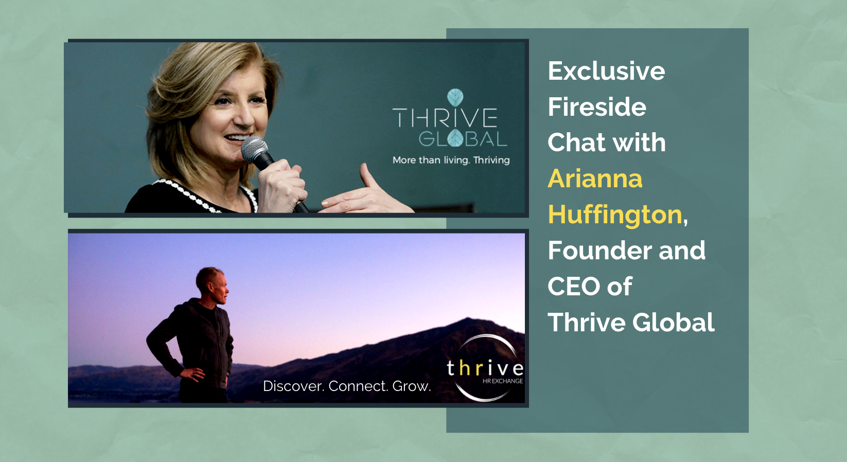 An Exclusive Fireside Chat with Arianna Huffington