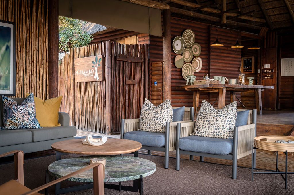 nThambo Tree Camp Lounge Entrance