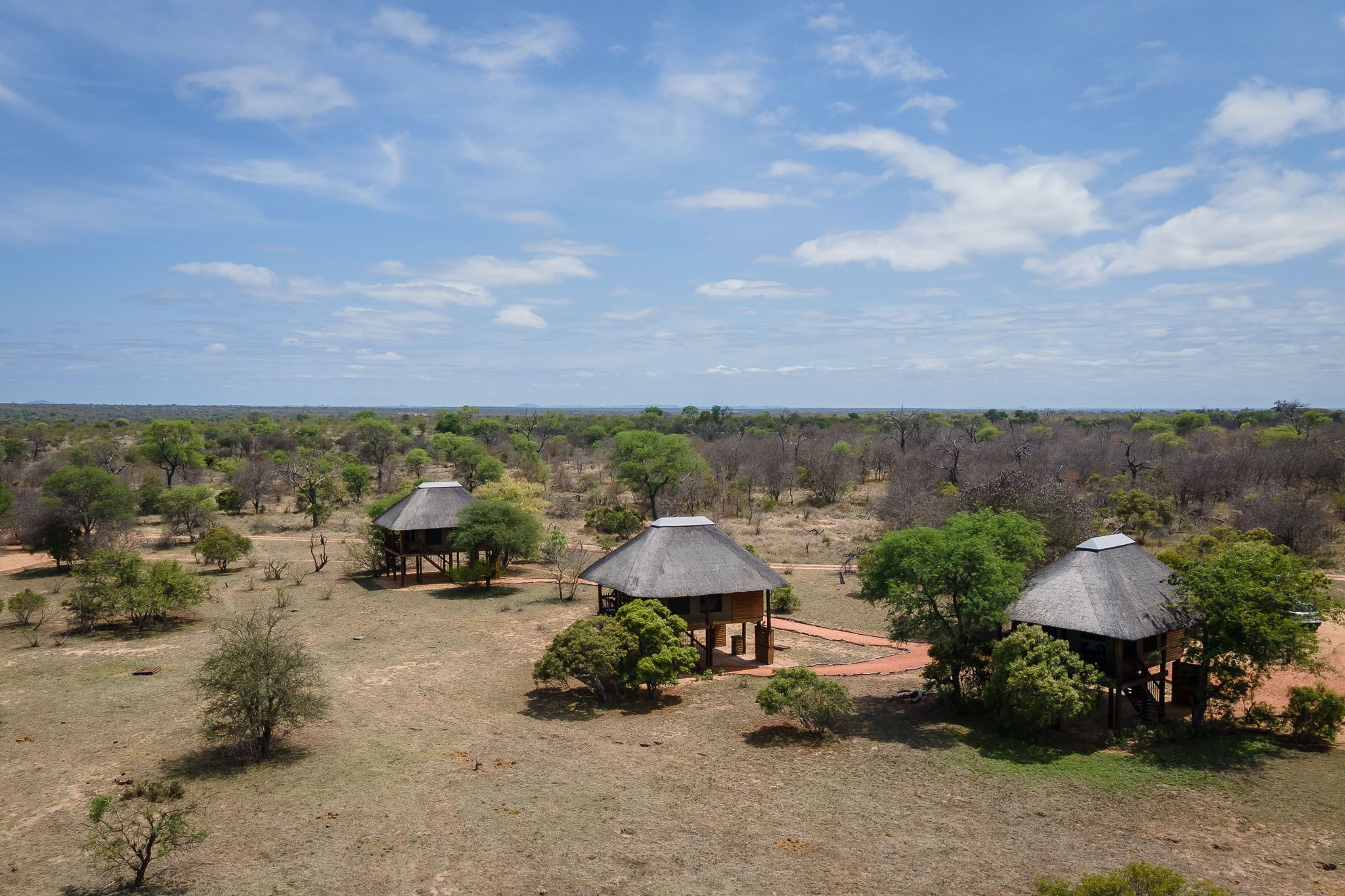 nThambo Tree Camp Wooden Chalets