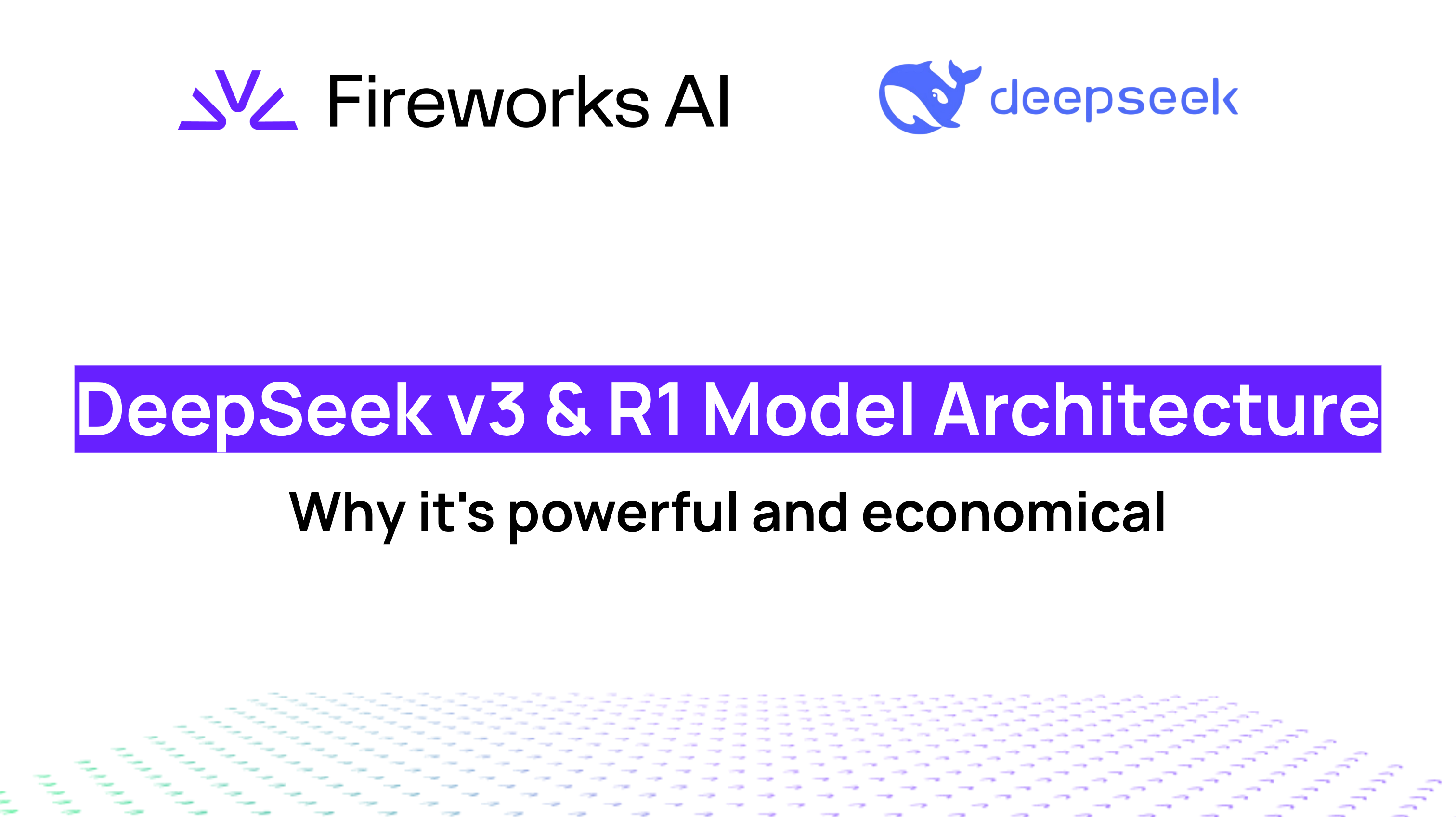 DeepSeek v3 and R1 Model Architecture: Why it's powerful and economical