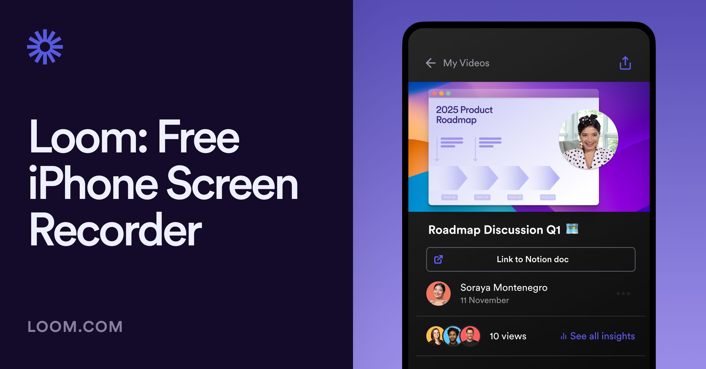 Free iPhone Screen Recorder: Capture It All in One Tap | Loom