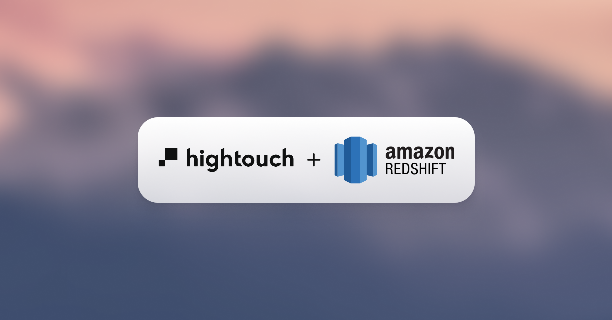 AWS Redshift Customer Data Platform | Hightouch