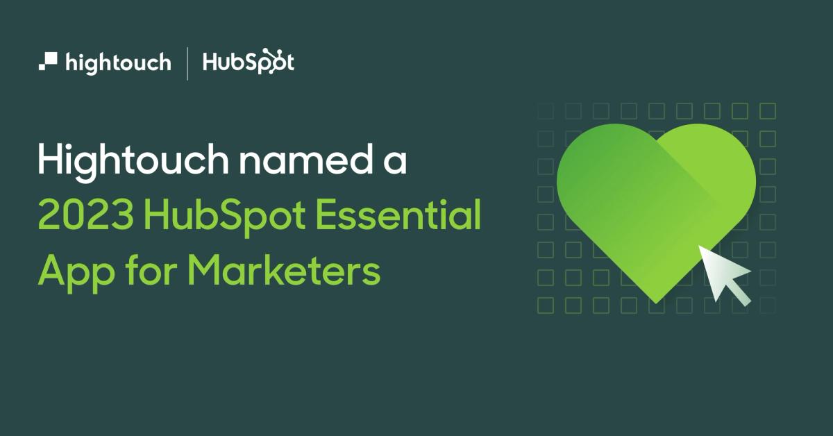 Essential Apps for Marketers: Hightouch & HubSpot | Hightouch